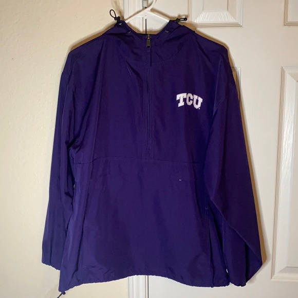 Champion | Jackets & Coats | Mens Champion Tcu Windbreaker | Poshmark